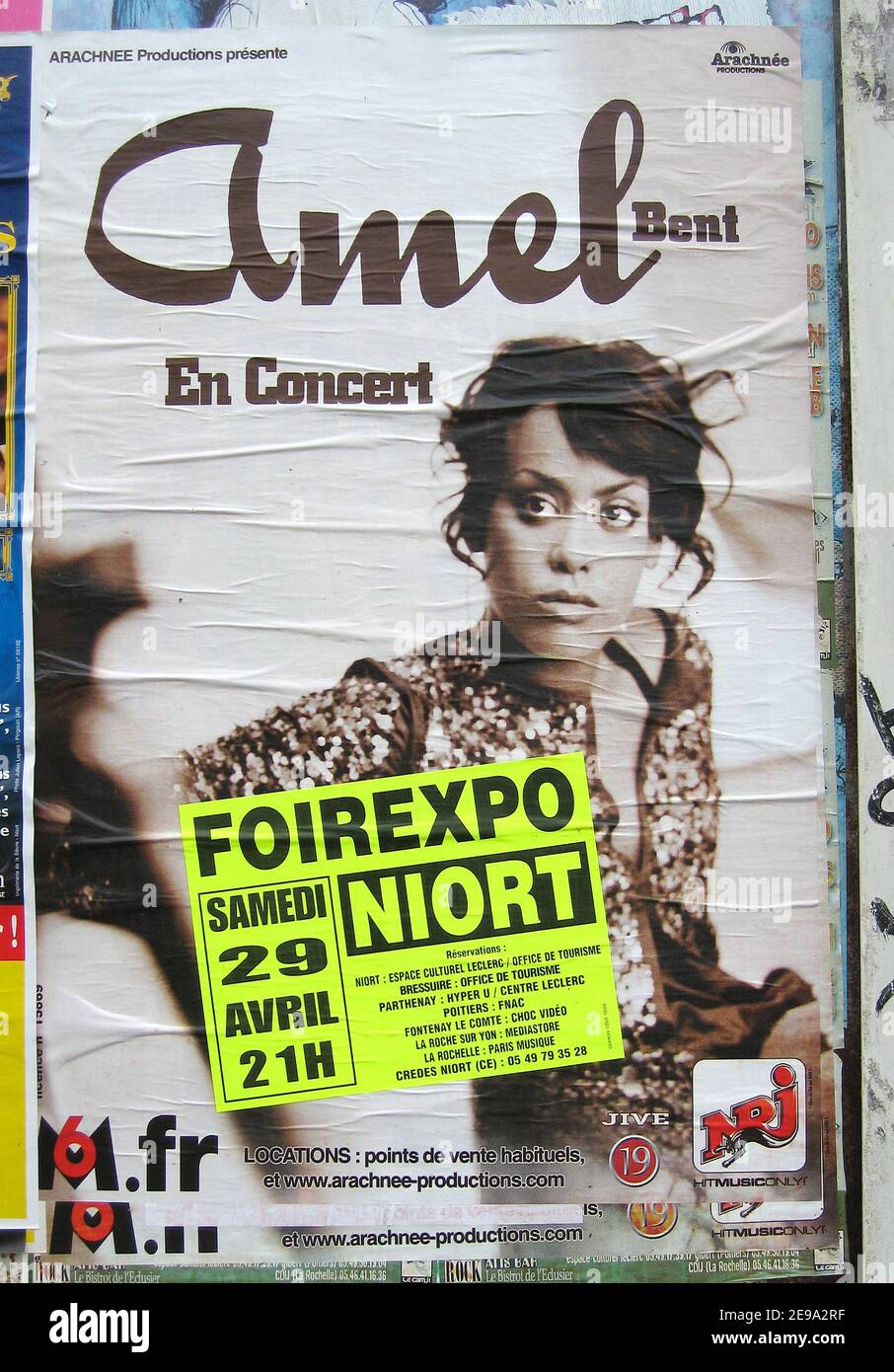 Exclusive-French singer Amel Bent performs live at 'Foire Expo' in ...
