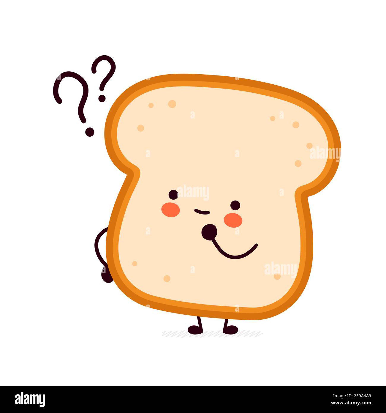 Toast Cartoon Funny