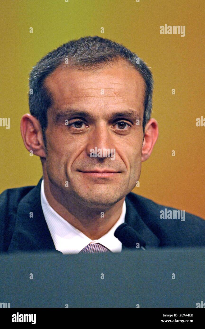 New Schneider Electric Executif chief Jean Pascal Tricoire gives a ...