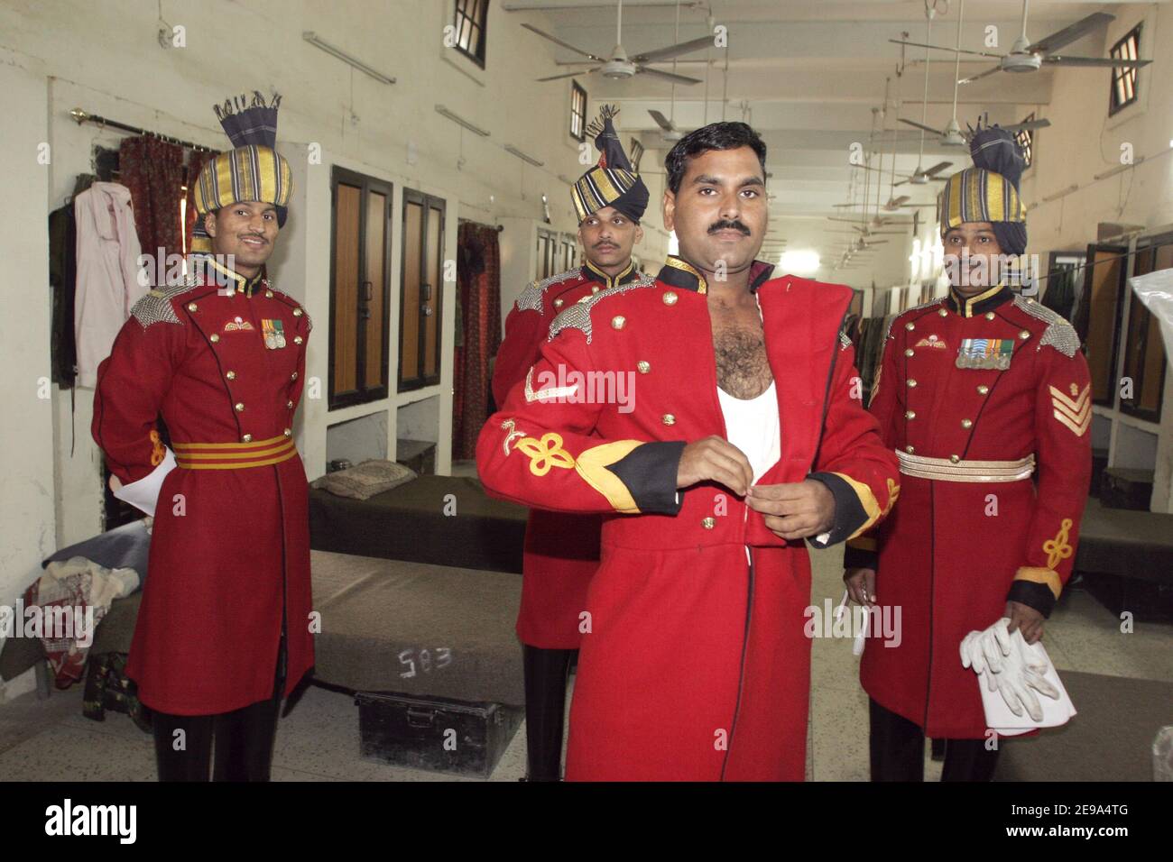 The dormitory of the Presidential Guard in the Presidential Palace ...