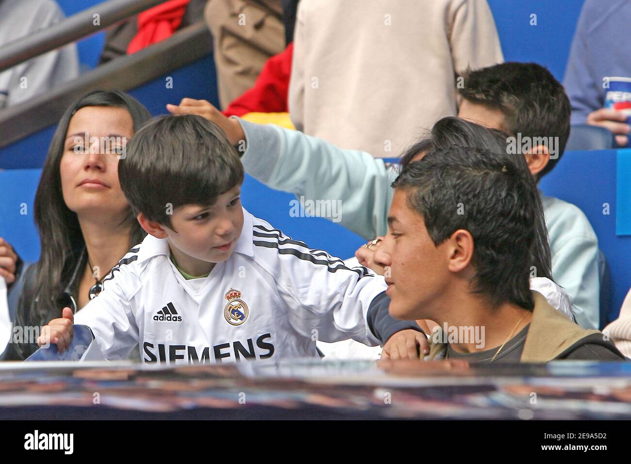 Zinedine zidanes son theo zidane hi-res stock photography and images ...