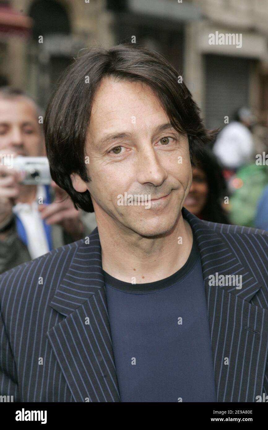 French actor Jean-Hugues Anglade attends the 'Jean-Jacques Beineix's ...