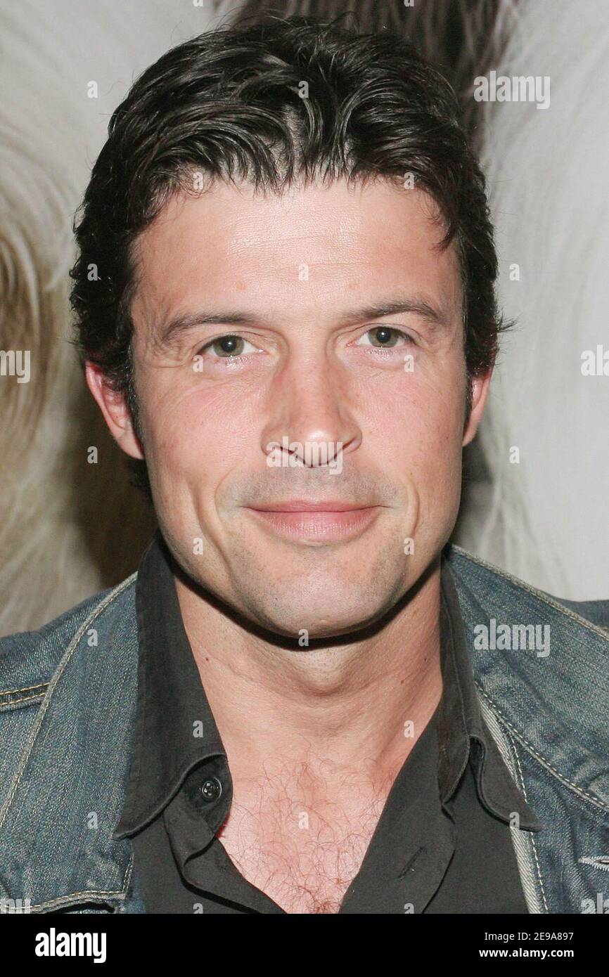 EXCLUSIVE. French actor Franck Jolly attends the premiere of new Walt ...