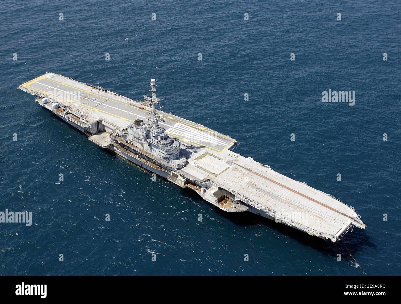 French aircraft Carrier 'Clemenceau', known since she was desarmed in ...