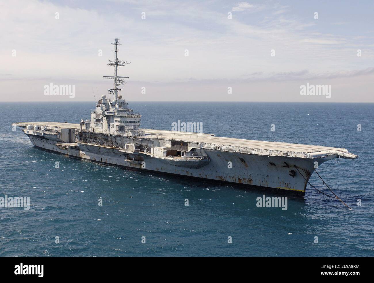 French aircraft Carrier 'Clemenceau', known since she was desarmed in ...