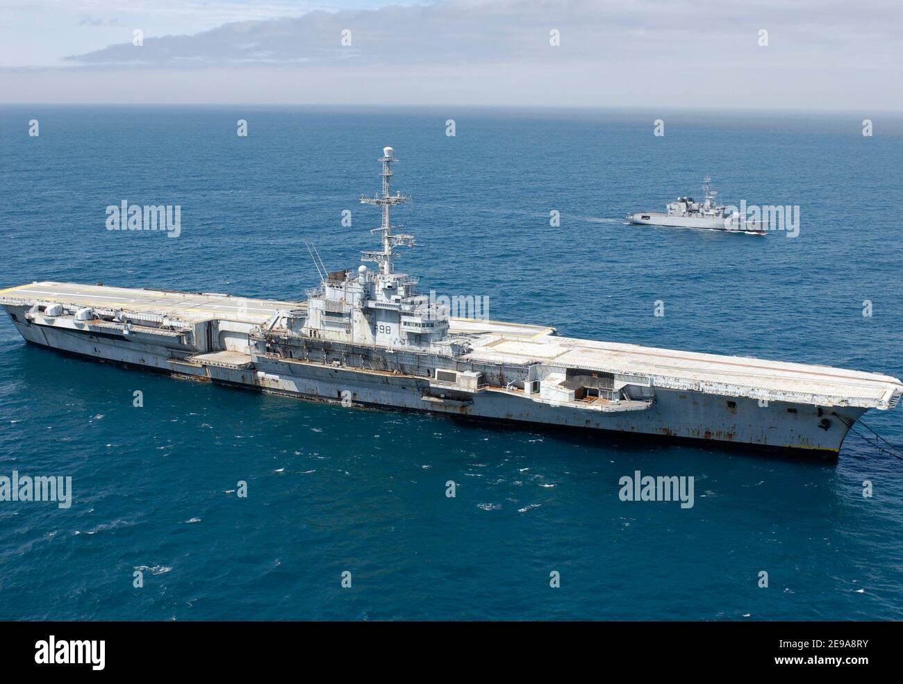 French Aircraft Carrier Clemenceau