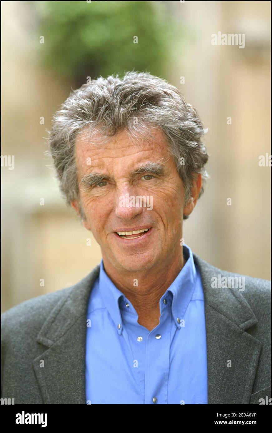 French former Culture Minister Jack Lang poses in his office, in Paris ...