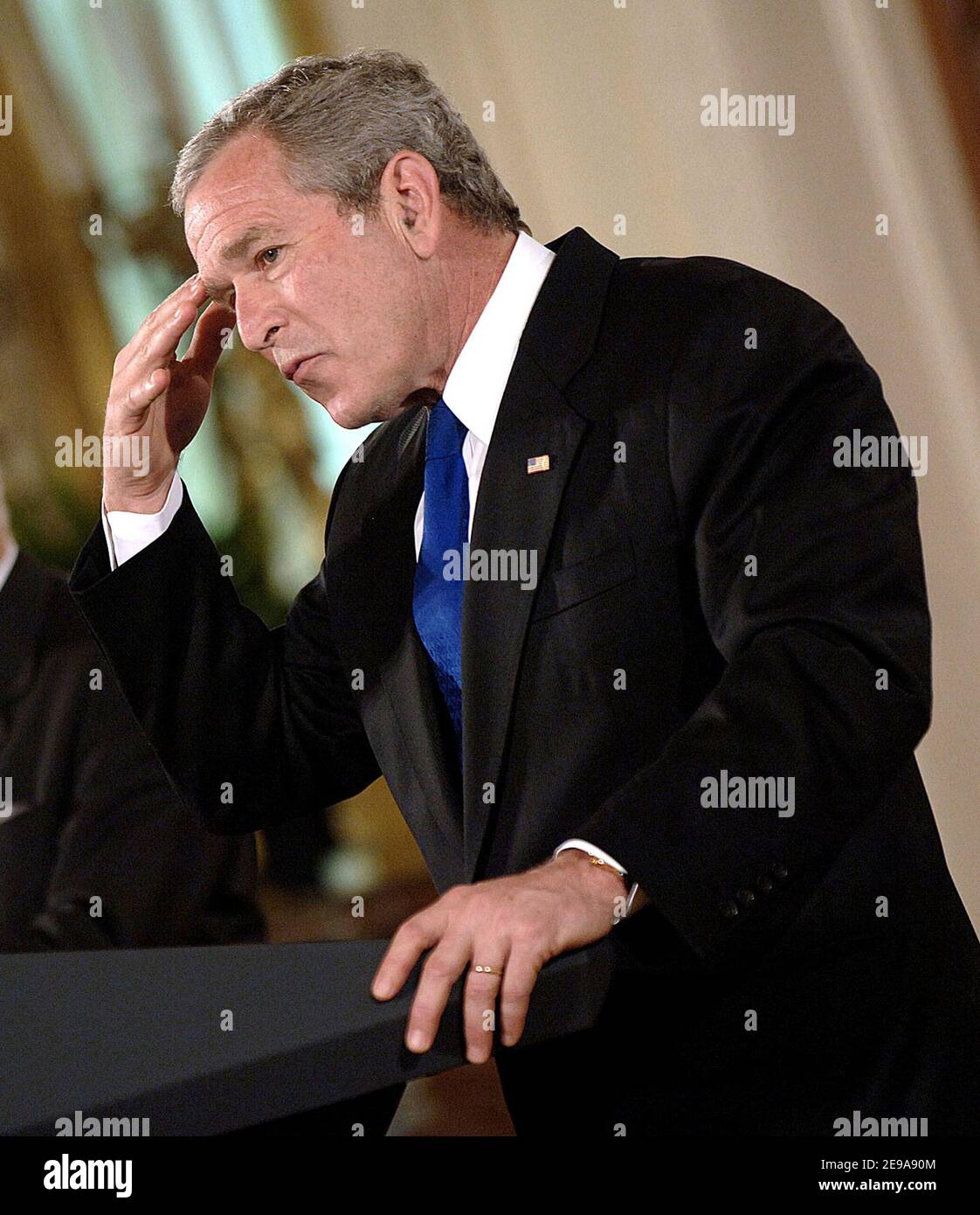 US President George W. Bush and Australian Prime Minister John Howard ...