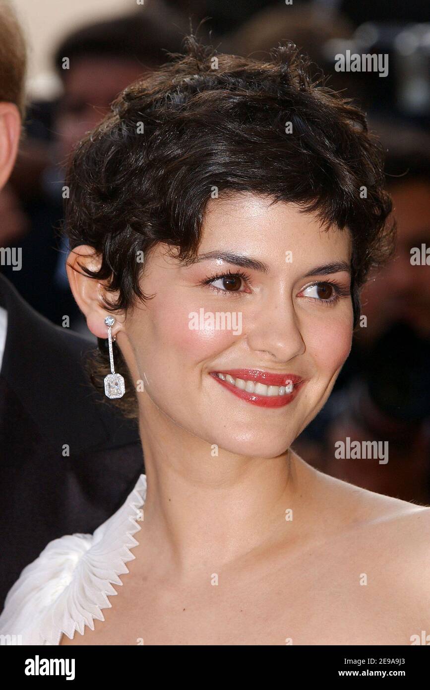 French actress Audrey Tautou arrives for the screening of US director ...