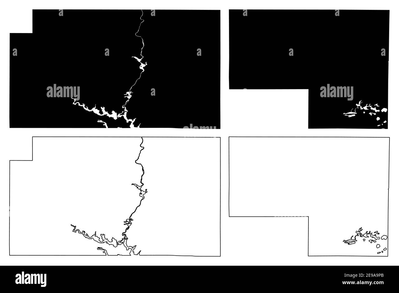 Map of marathon wisconsin Stock Vector Images - Alamy