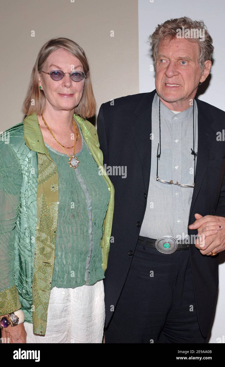 Uma Thurman's parents Bob and Nena Thurman attend the opening party for ...