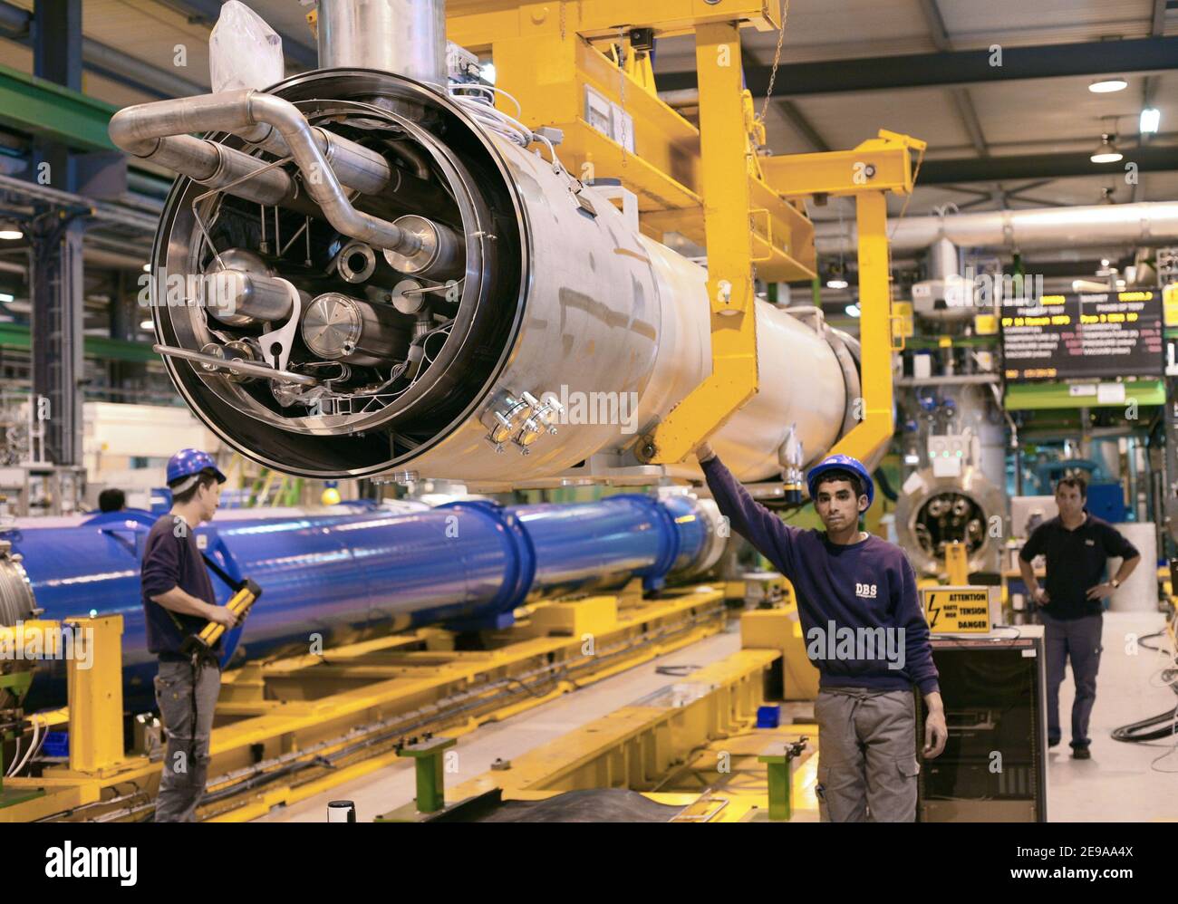 Lhc construction hi-res stock photography and images - Alamy