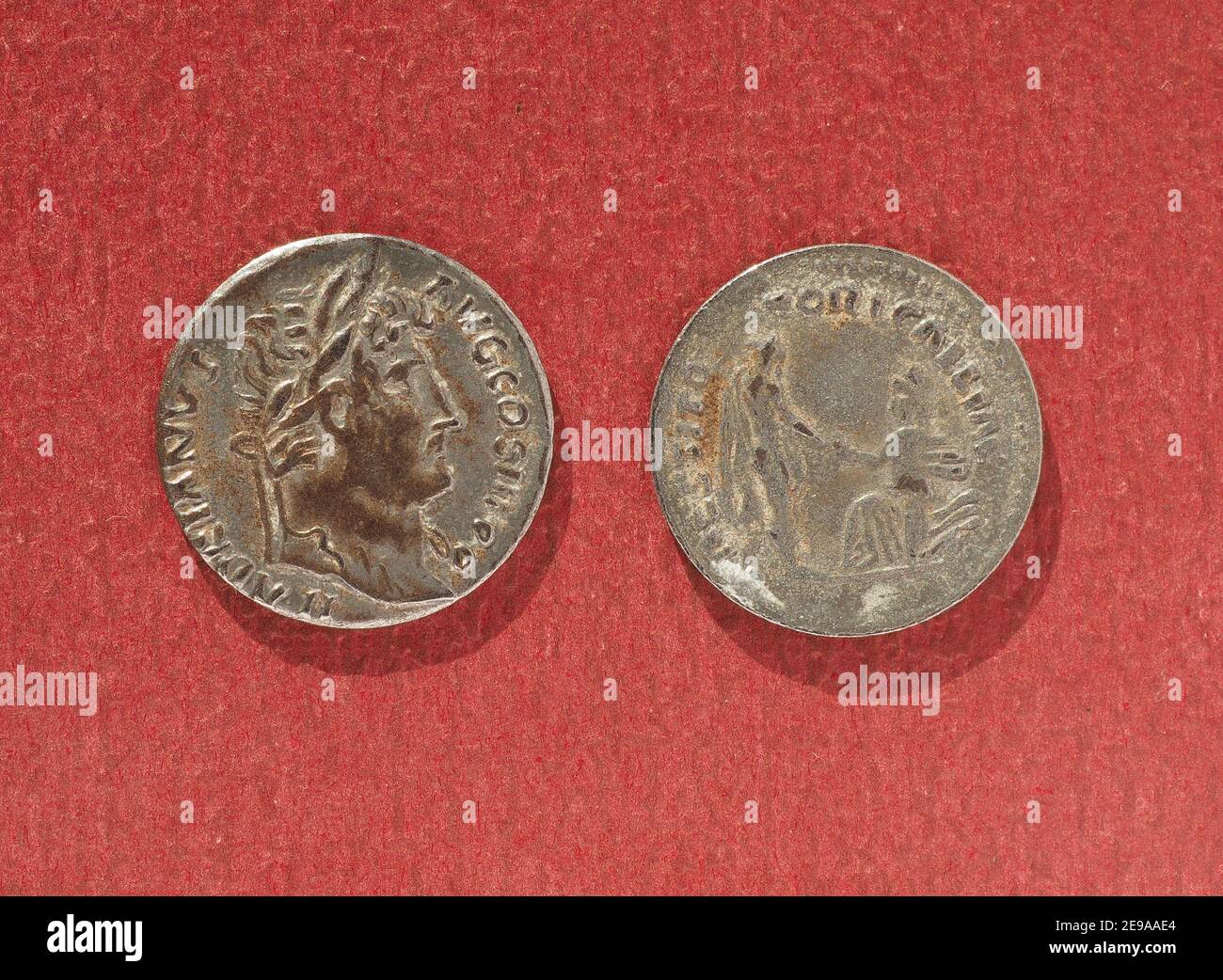 ancient roman coins Stock Photo - Alamy