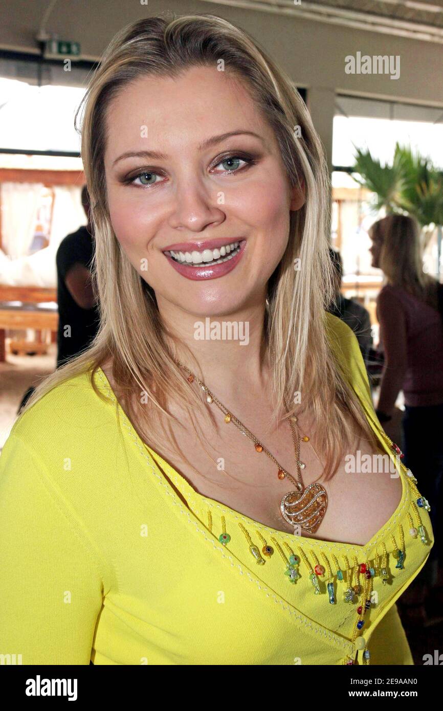 Model Elena Lenina in and out during the 59th Film Festival of Cannes ...