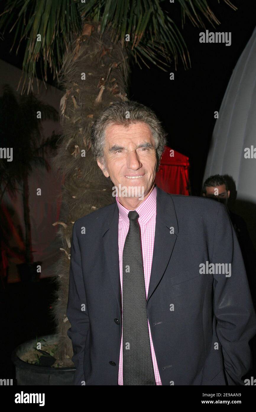 Jack Lang attends the 'Canal Plus' Party at the club VIP Room during ...