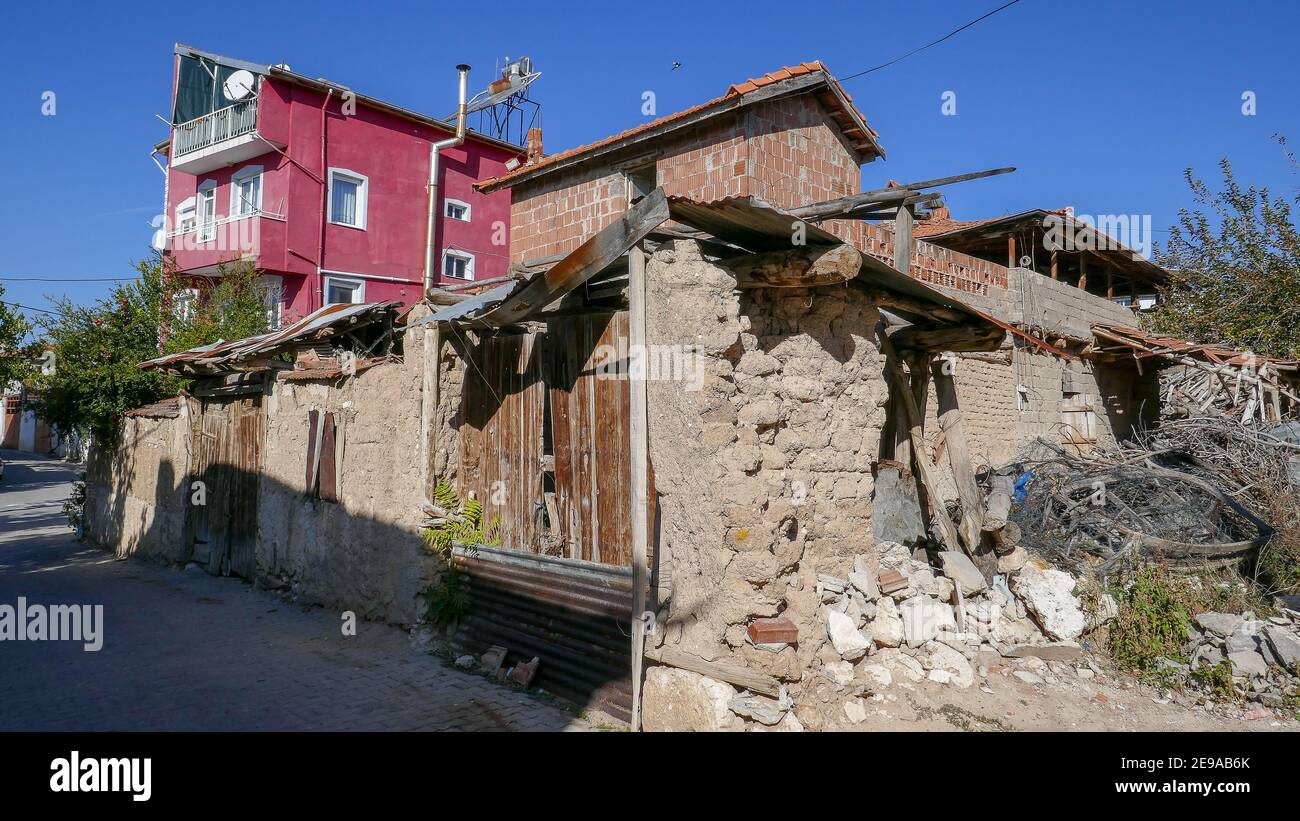 Ulubey Canyon in Turkey. Travel to unusual places. The beauty of the ...