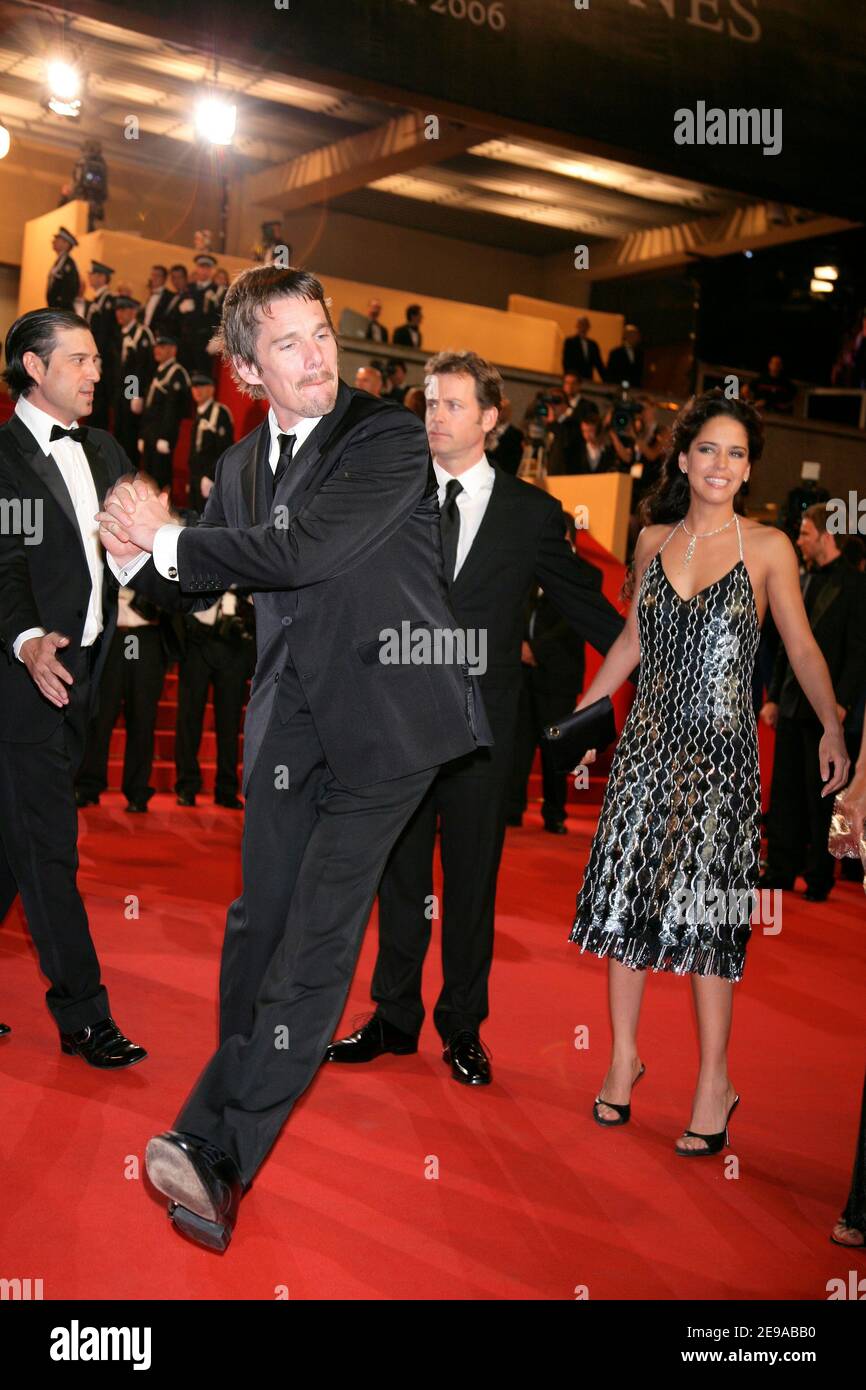 US actor Ethan Hawkee arrives for the screening of 'Fast Food Nation ...