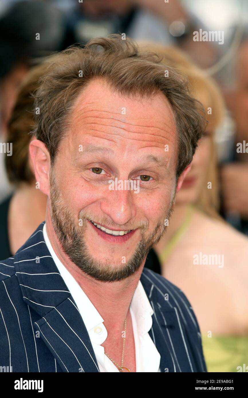 Benoit Poelvoorde poses during the photocall for Nicole Garcia's film ...