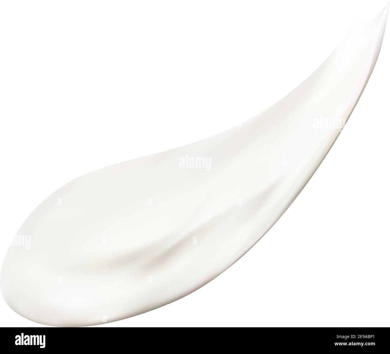 Natural cream splash. Milk wave. Fluid swirl Stock Vector Image & Art ...