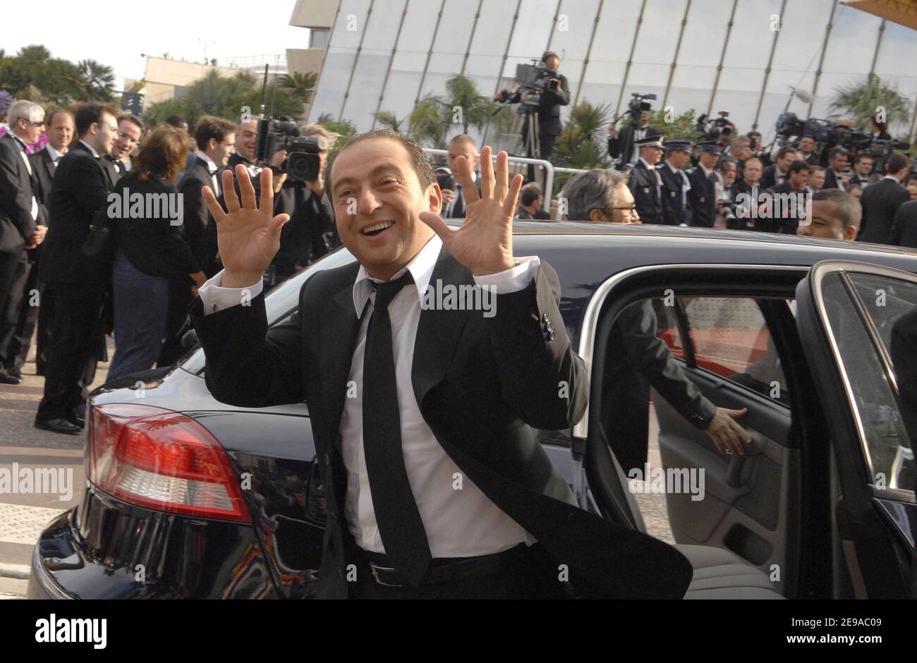 French actor Patrick Timsit arrives at the Palais des Festivals for the ...