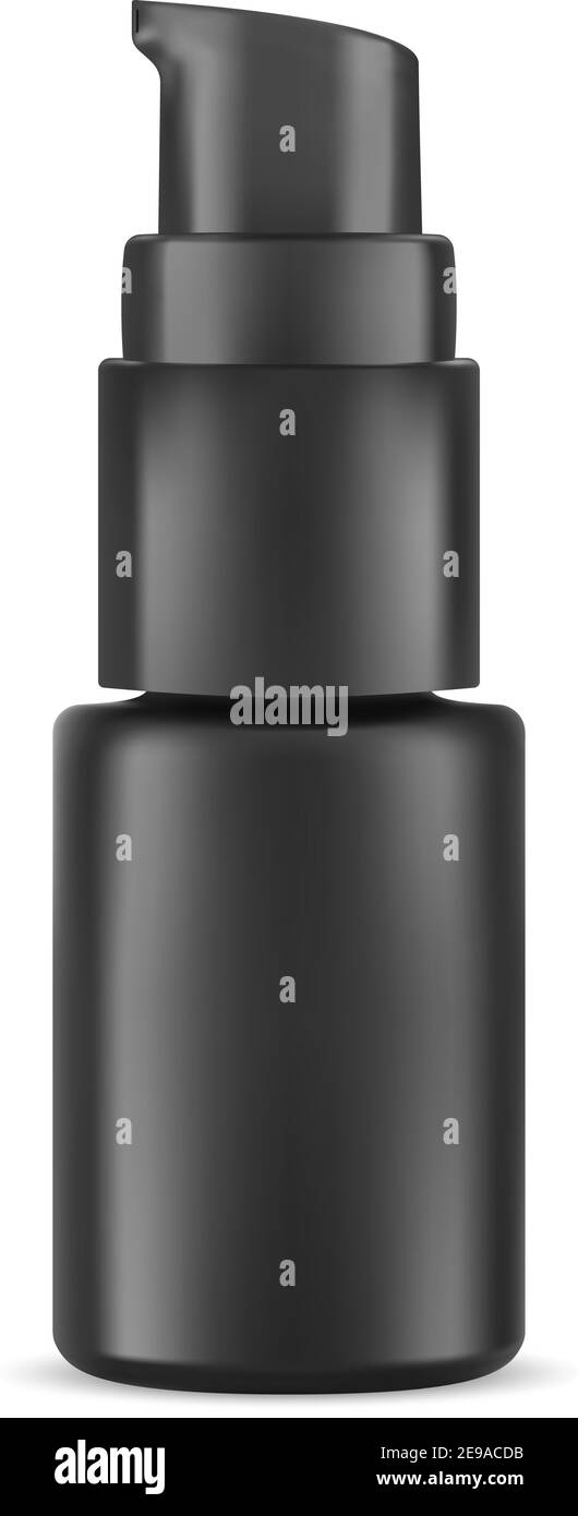 Eye Serum Cosmetic Bottle. Highlight Pump Dispenser Vial for Face Care ...