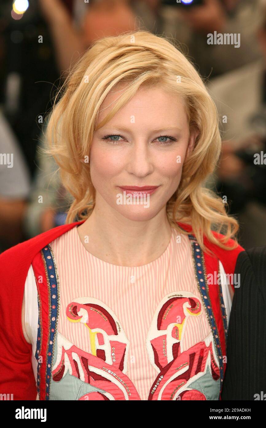 Actress Cate Blanchett poses during the photocall for the film 'Babel ...