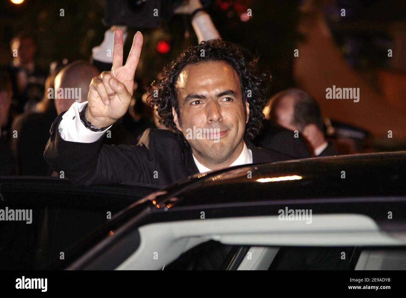 Mexican director Alejandro Gonzalez Inarritu after the screening of his ...