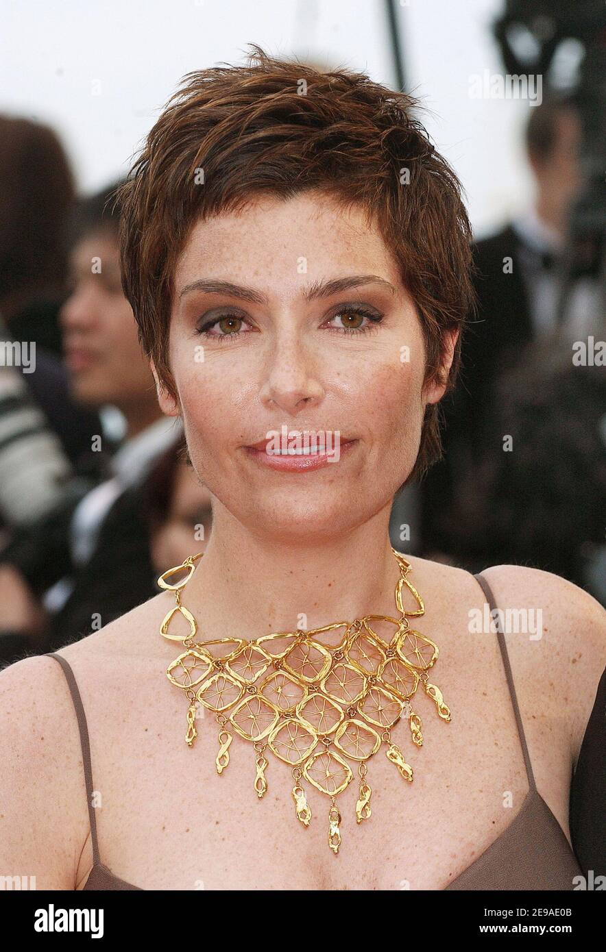 Daphne Roulier upon arrival for the screening of Alejandro Gonzalez ...