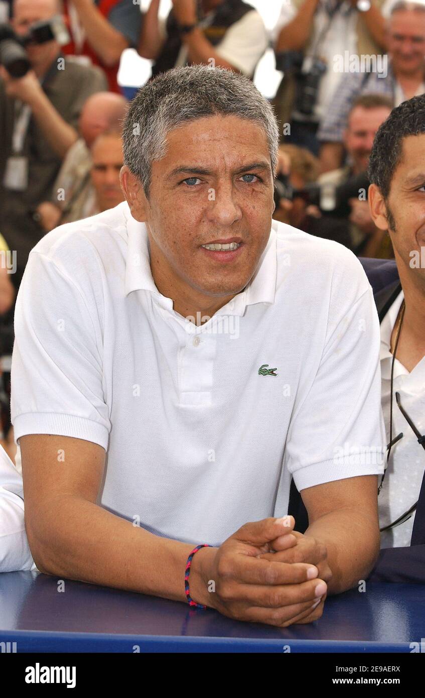 Samy Naceri poses for the medias during the photocall of 'Indigenes ...