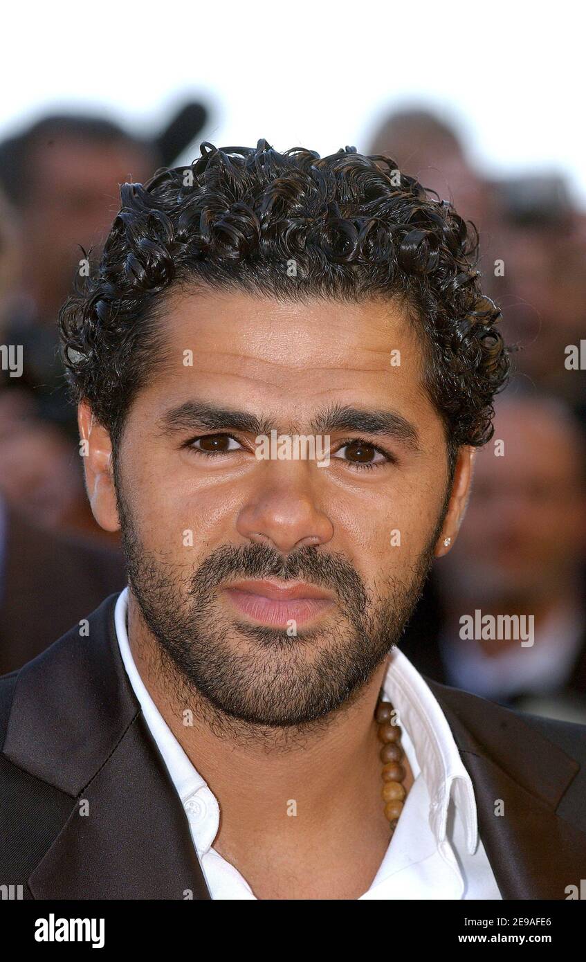 French actor Jamel Debbouze upon arrival at the Palais des Festivals ...