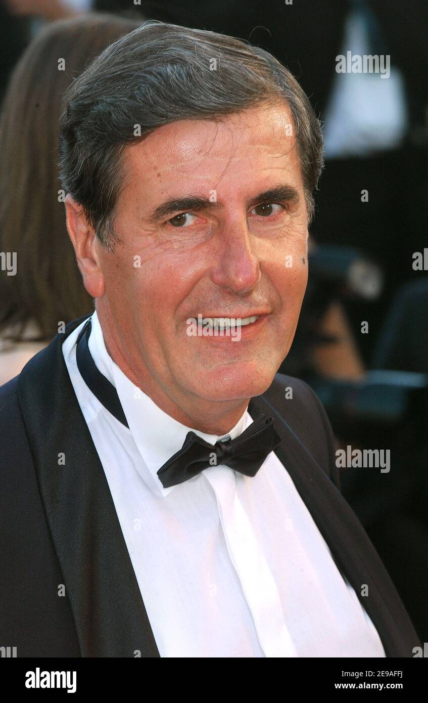 French actor Bernard Menez upon arrival at the Palais des Festivals for ...