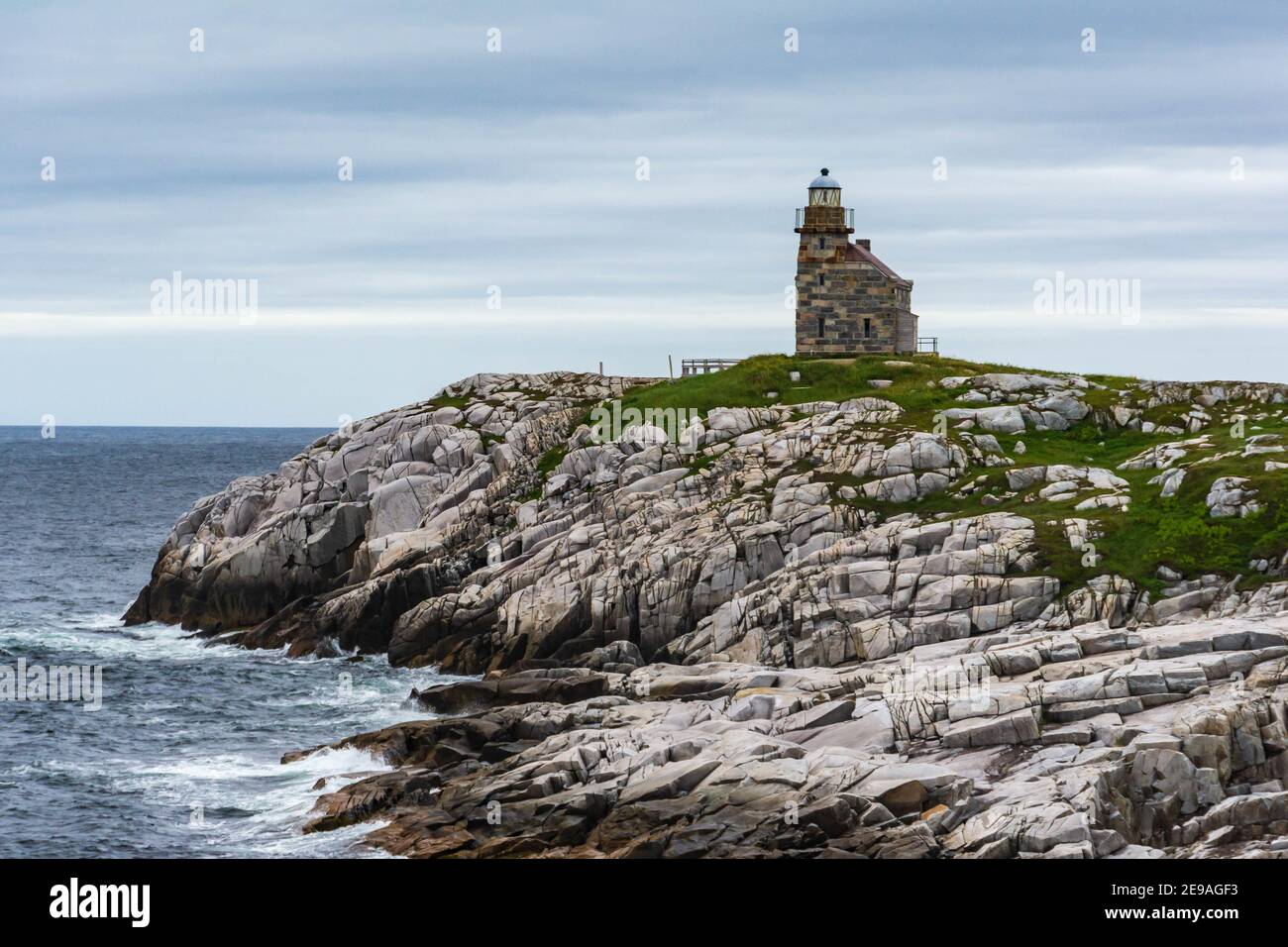 Rose Blanche Lighthouse Stock Photo - Alamy