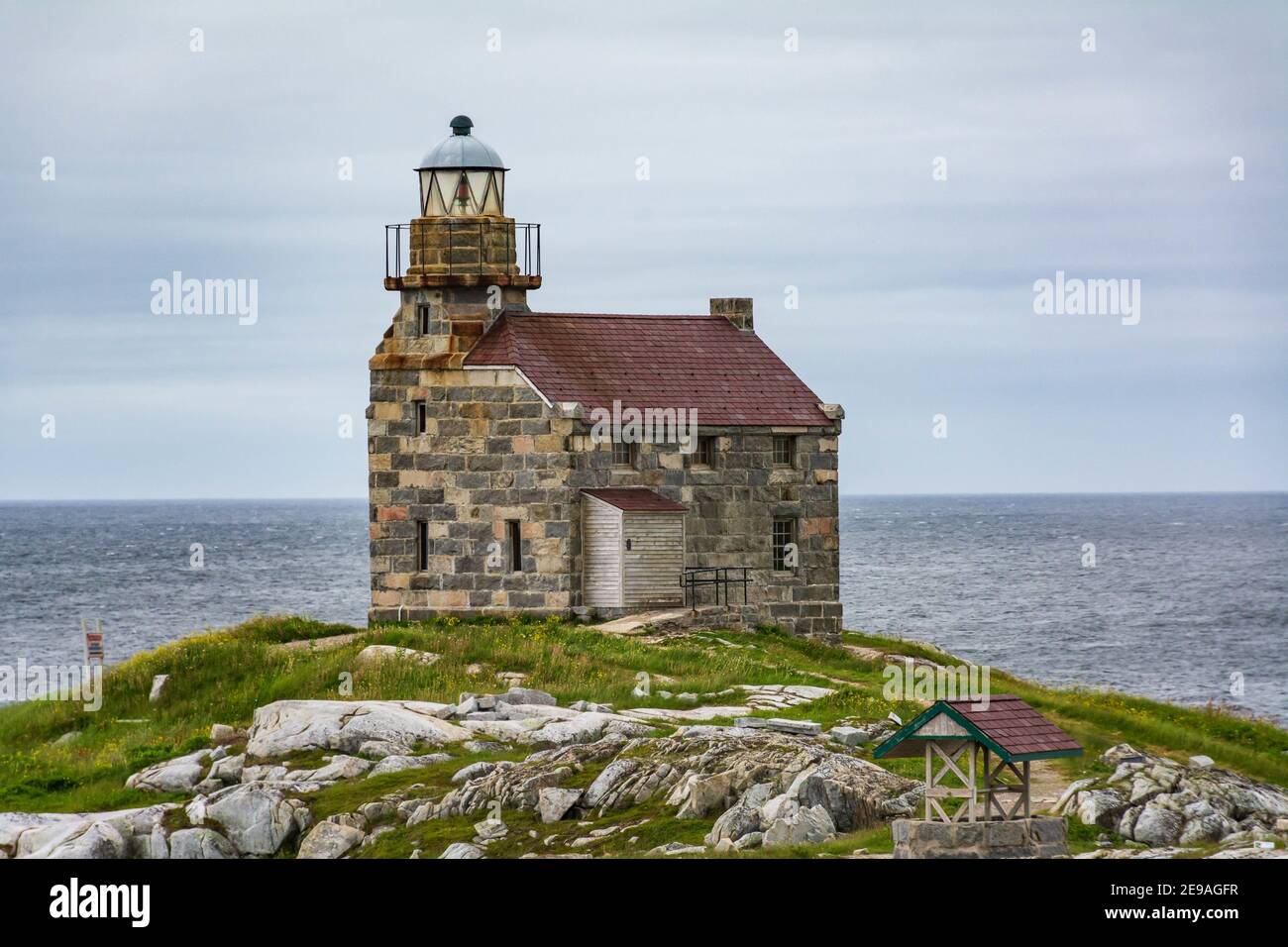 Rose Blanche Lighthouse Stock Photo - Alamy