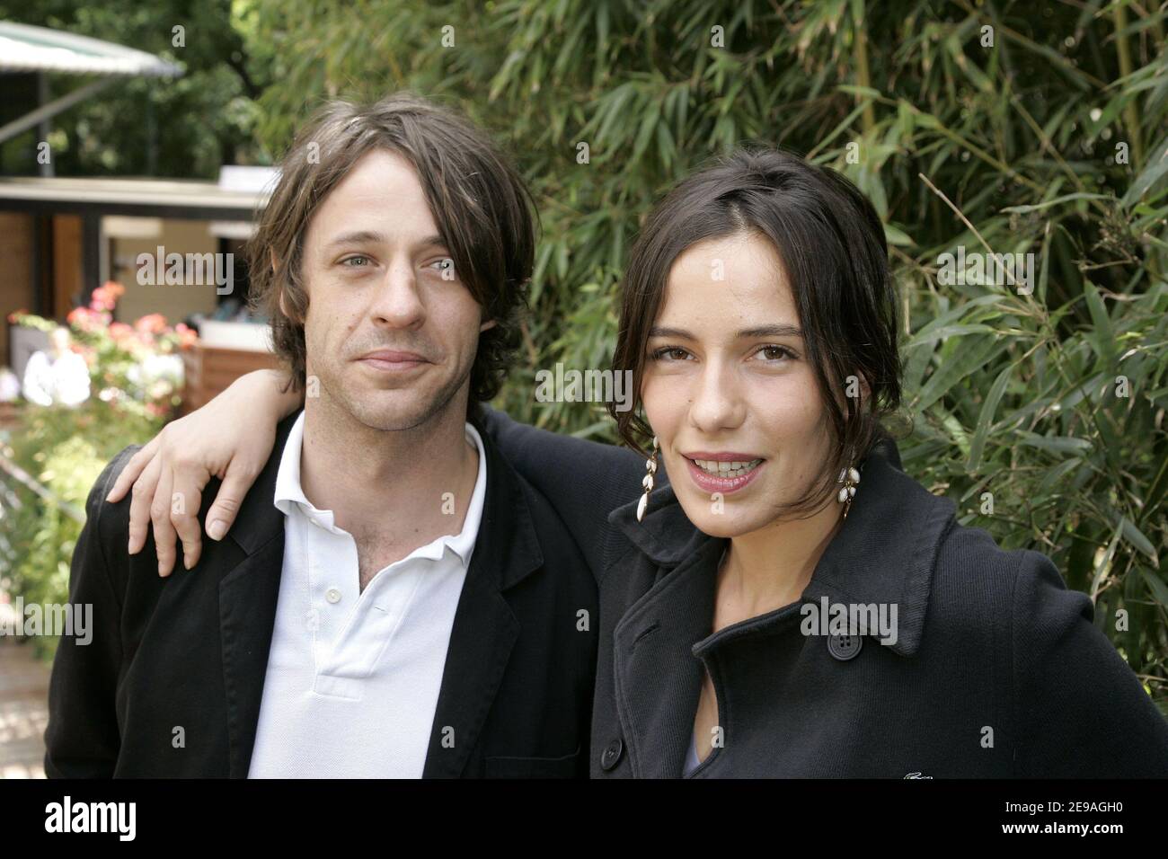 French actress Zoe Felix and her boyfriend Benjamin pose in the 'VIP ...