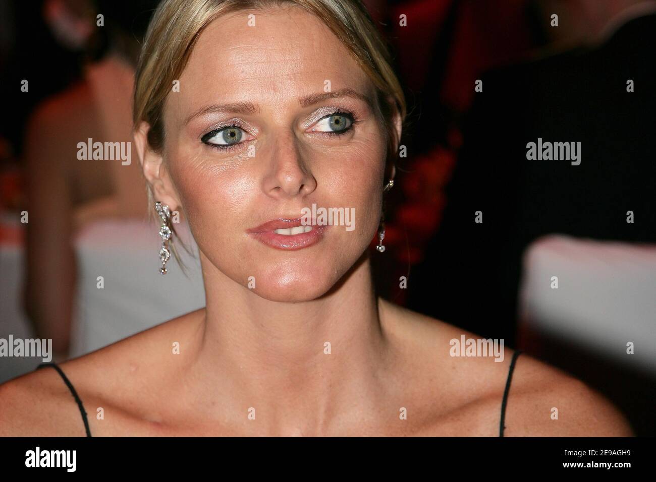 Charlene Wittstock attends the Automobile Club party, following Monaco ...