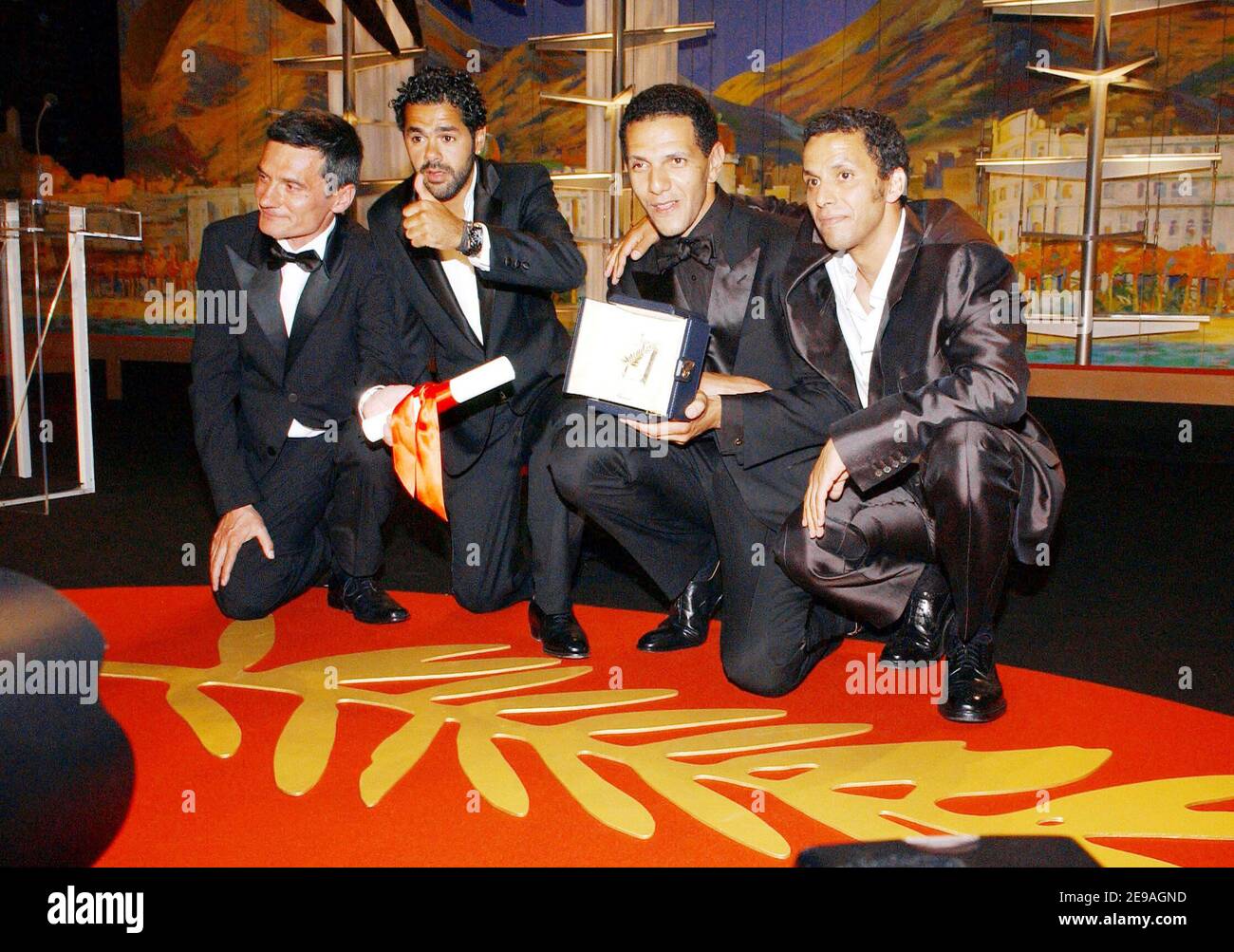 Actors Jamel Debbouze, Jamel Debbouze, Roschdy Zem and Sami Bouajila ...