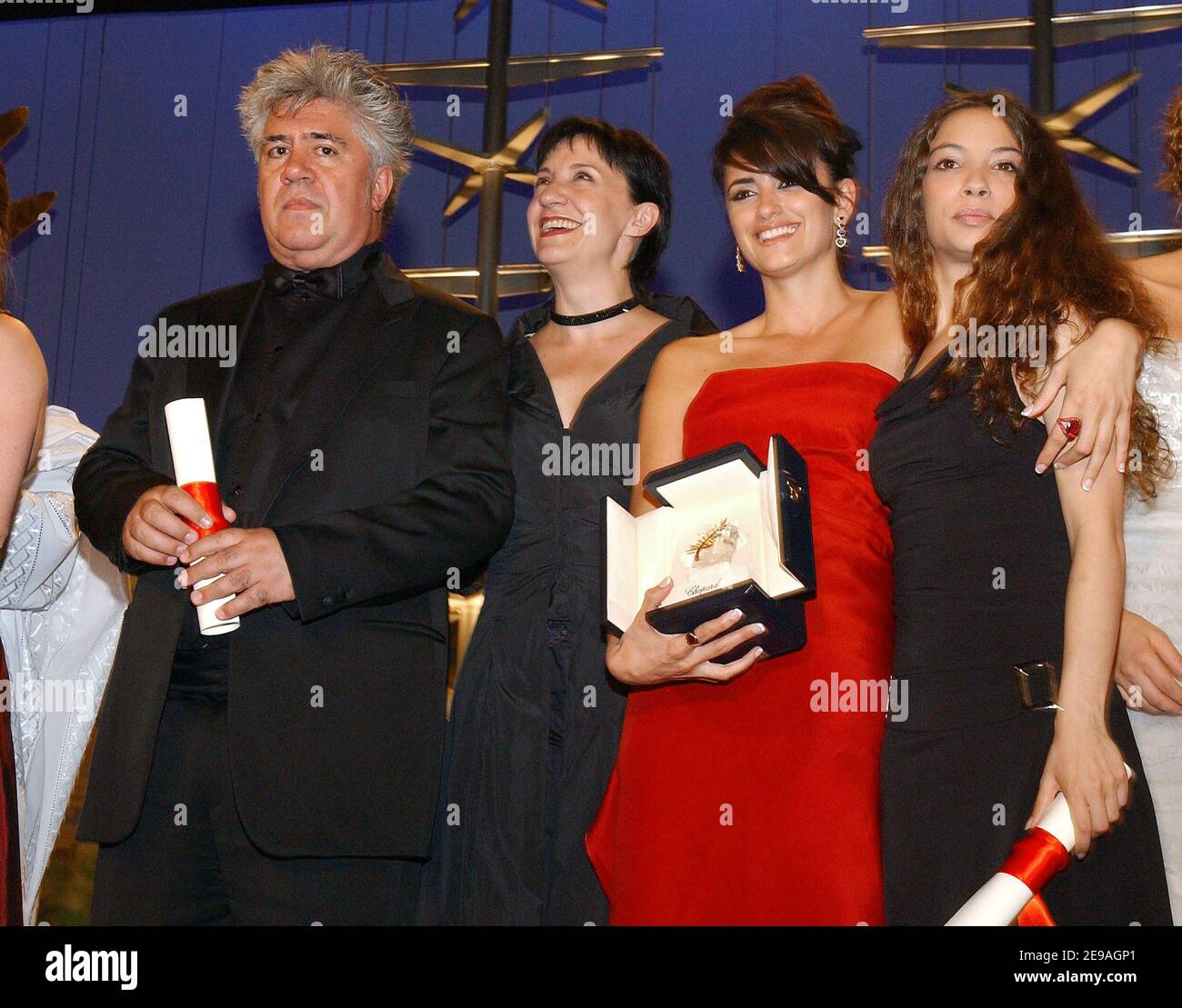Director Pedro Almodovar who win the Best screenplay award and Spanish ...