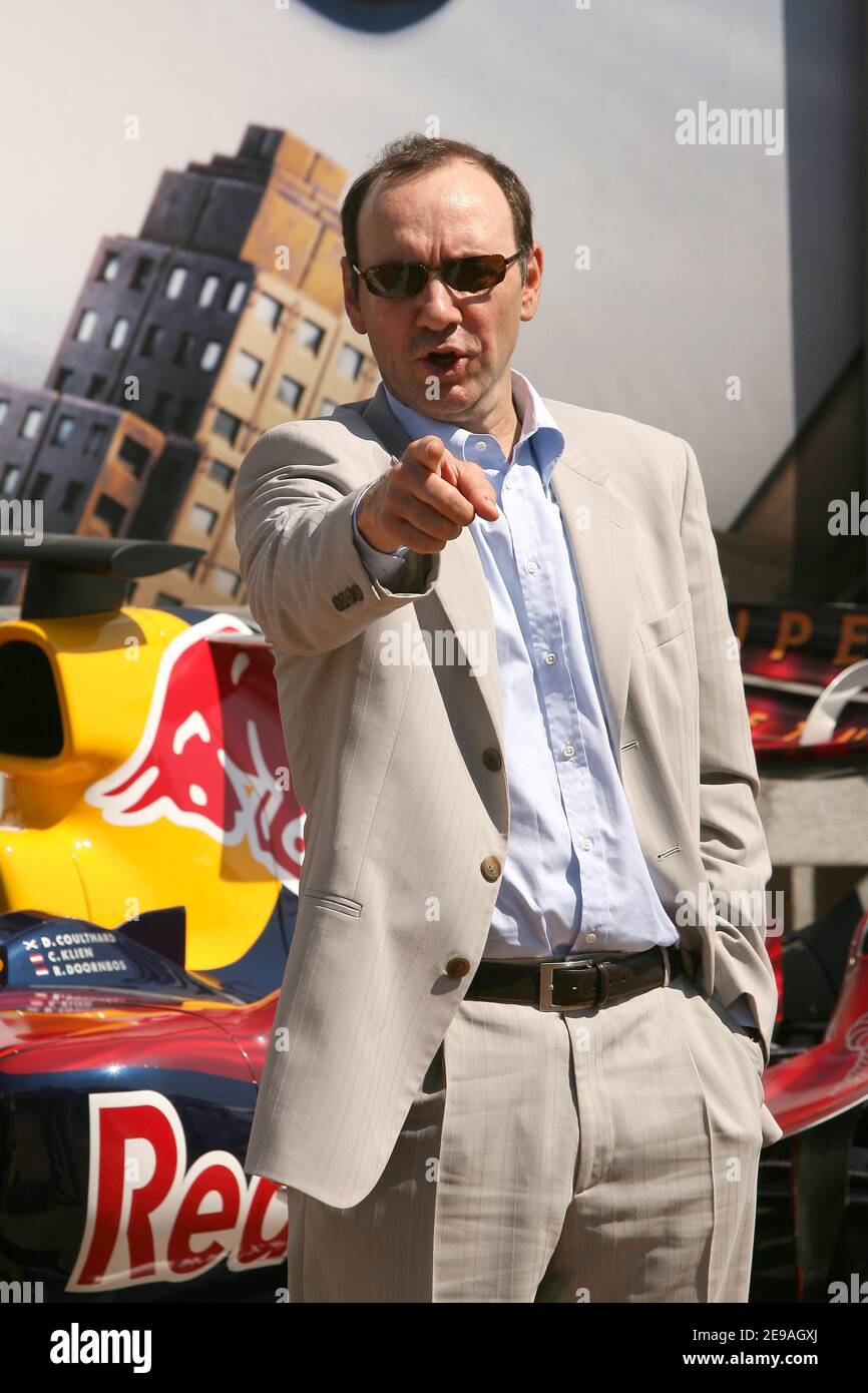 US actor Kevin Spacey who plays Lex Luthor in the upcoming 'Superman ...