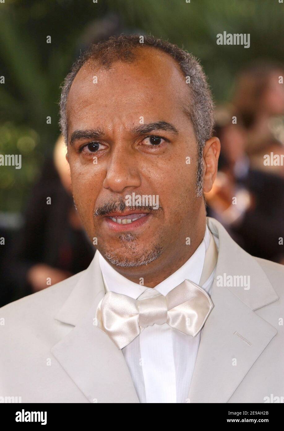 French actor Pascal Legitimus arrives at the Palais des Festivals to ...