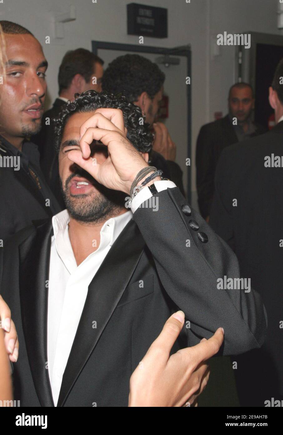 EXCLUSIVE - French actor Jamel Debbouze makes jokes when he leaves the ...