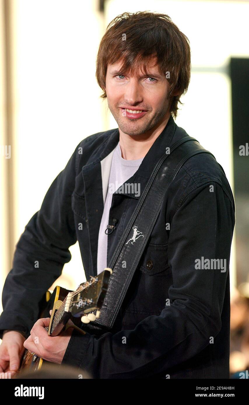 James Blunt performs live for the Today Show Concert Series held at ...