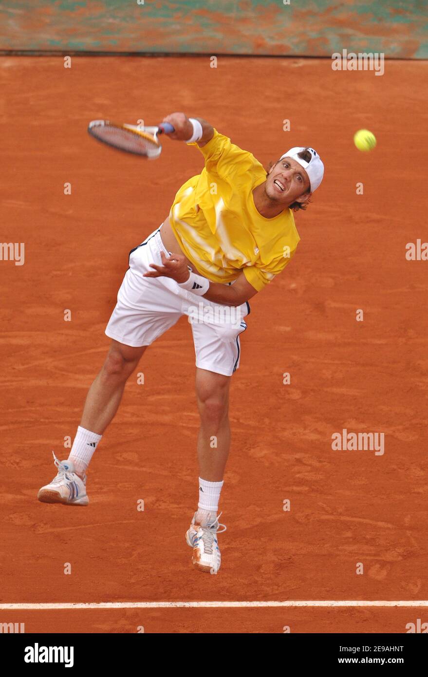 France's Paul-Henri Mathieu defeats, 6-4, 6-2, 6-1, Germany's Bjorn ...