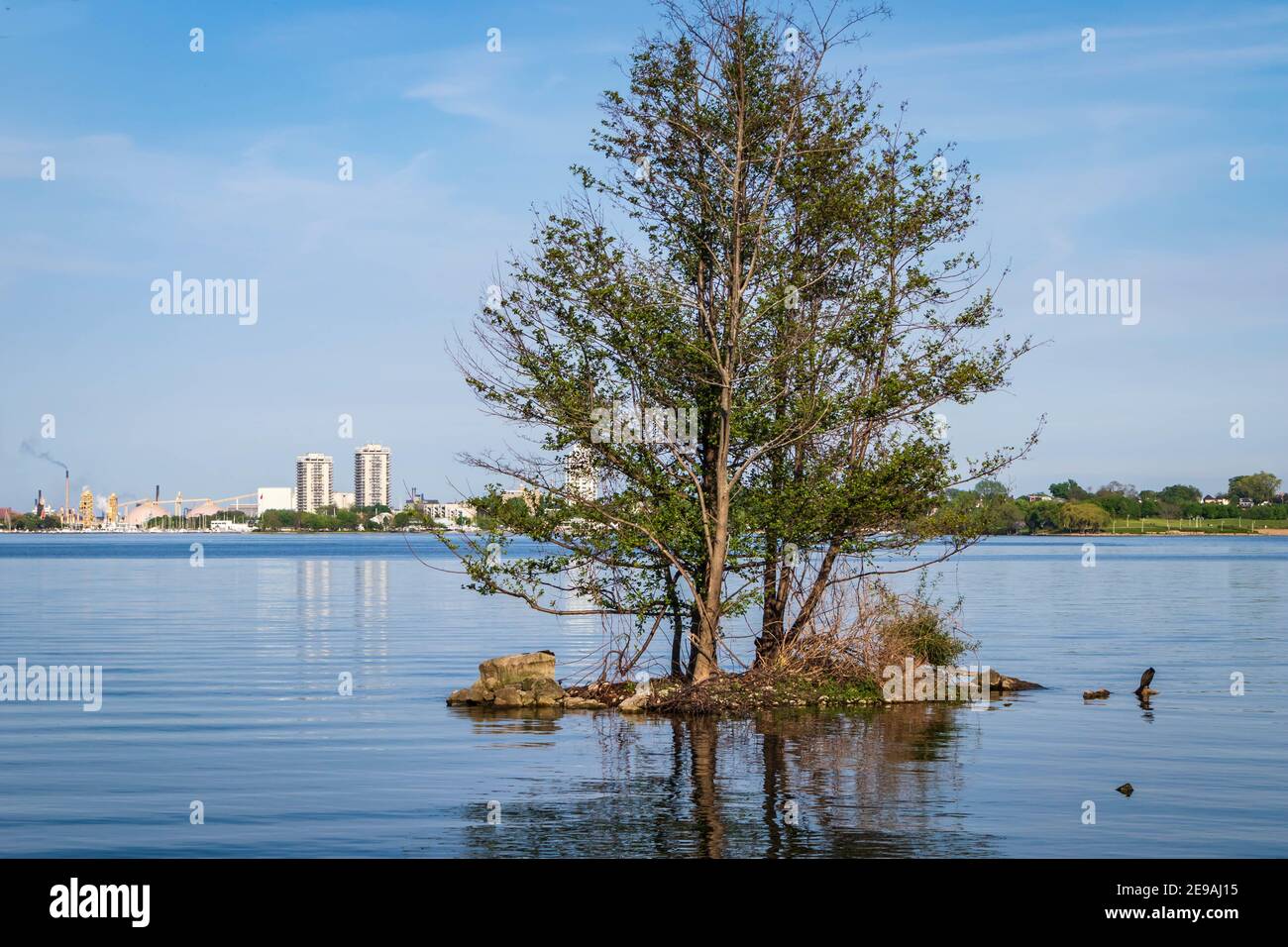Hamilton Harbour Island Stock Photo - Alamy