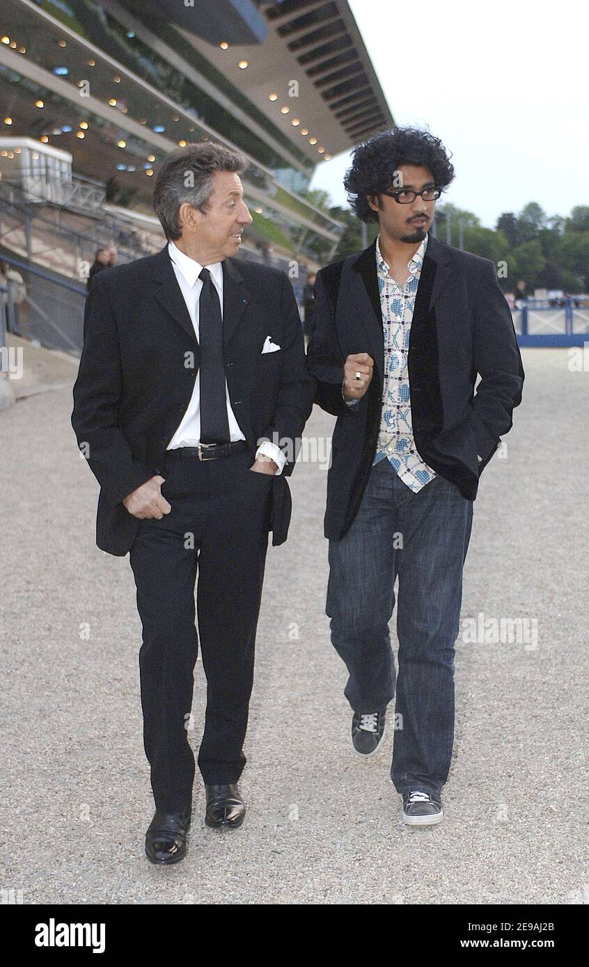 Sebastien Folin and Michel Creton attend 'Le Parisien' prize, at ...