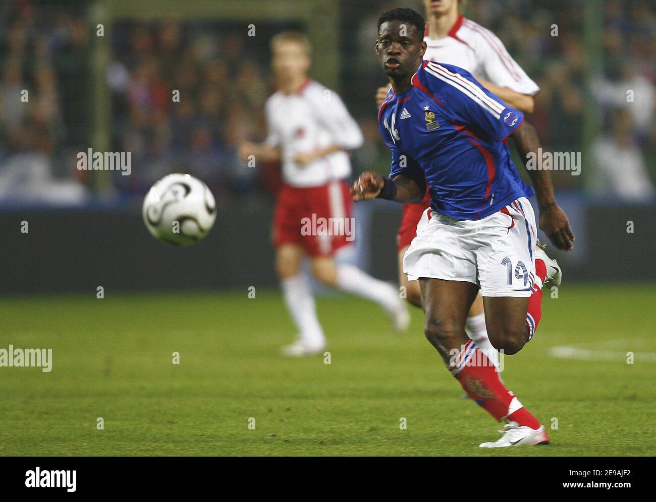 France's Louis Saha during the International Friendly match, France vs ...