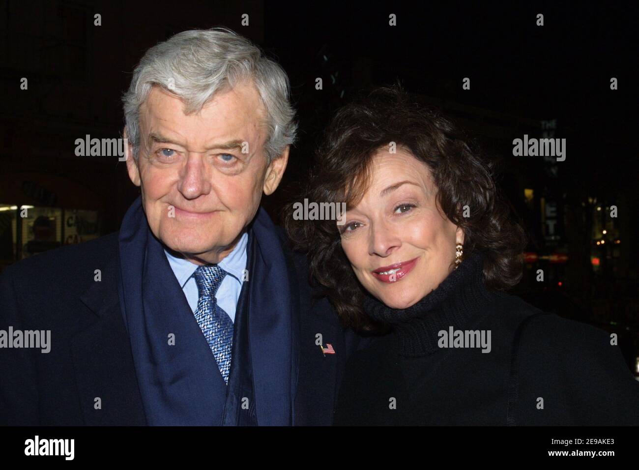 Dec 11, 2001; Los Angeles, CA, USA; Actor HAL HOLBROOK & wife DIXIE ...