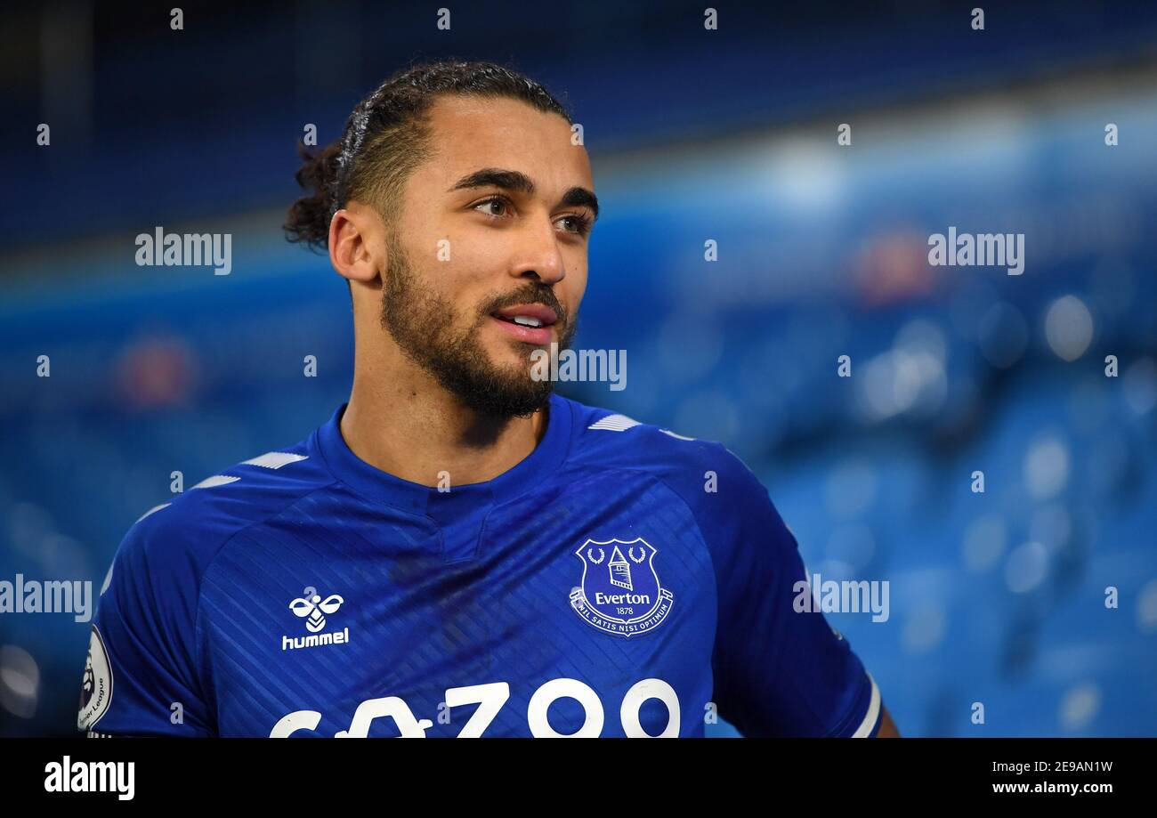 Everton's Dominic Calvert-Lewin during the Premier League match at ...
