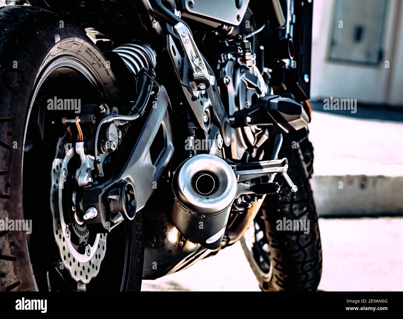 Beautiful shot sport motorcycle hi-res stock photography and images - Alamy