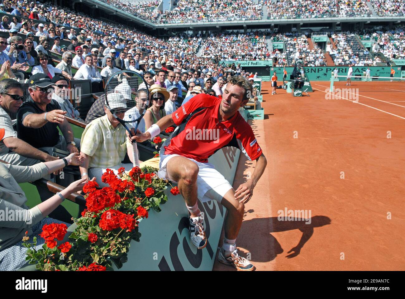 France's Julien Benneteau defeated by Croatia's Ivan Ljubicic, 6-2, 6-2 ...