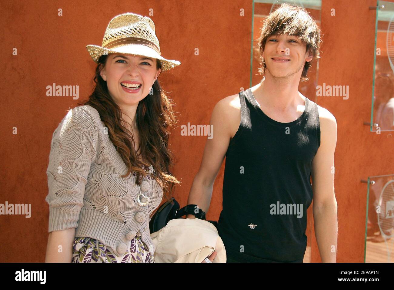 Cecile Cassel and her boyfriend Gaspard Ulliel arrive at the 'Village ...